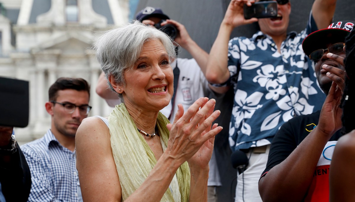 Green Party candidate outspends Trump on ads