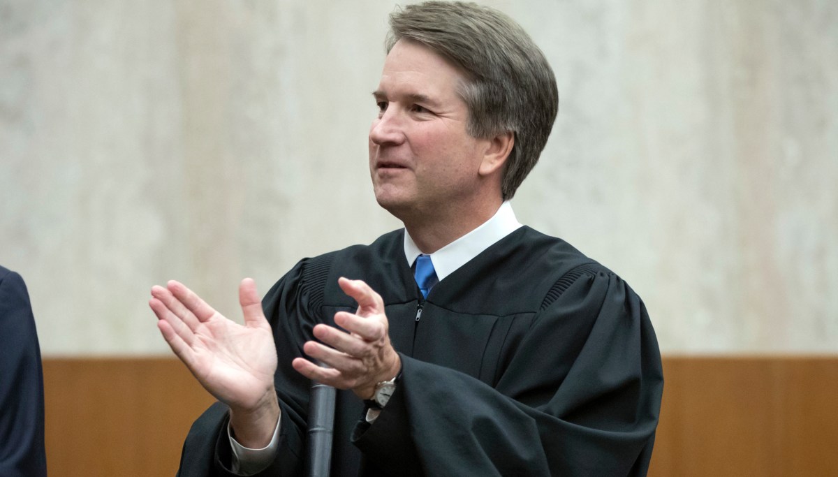 Brett Kavanaugh held to 'fake ethical standards' after being spotted at ...