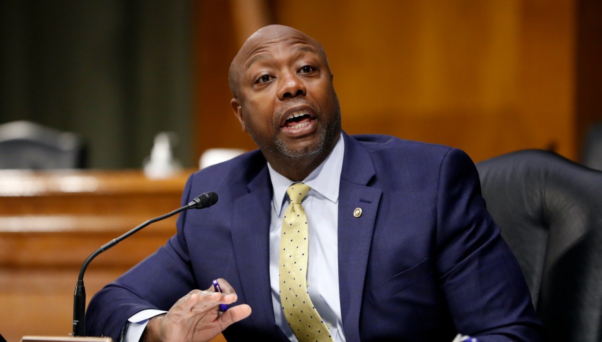Tim Scott responds to racist attacks from the Left after Biden speech ...