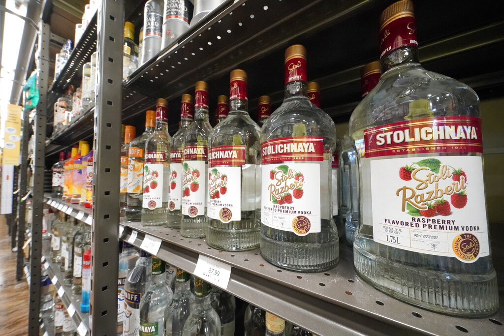 Stolichnaya vodka rebrands in protest of Russia's war on Ukraine