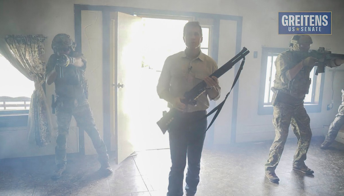 'Clearly a metaphor': Senate candidate Eric Greitens defends viral ad