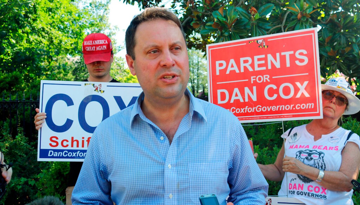 Dan Cox wins Maryland GOP gubernatorial nomination amid Trump-Hogan ...
