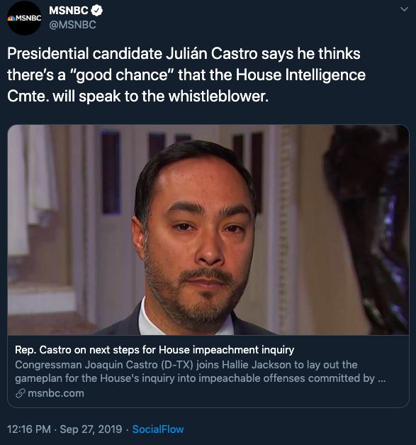 'Do I need a face tattoo?': Joaquin Castro shames MSNBC for confusing ...