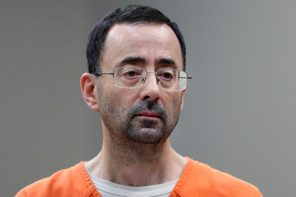 Larry Nassar stabbed by fellow inmate over comment made while watching ...