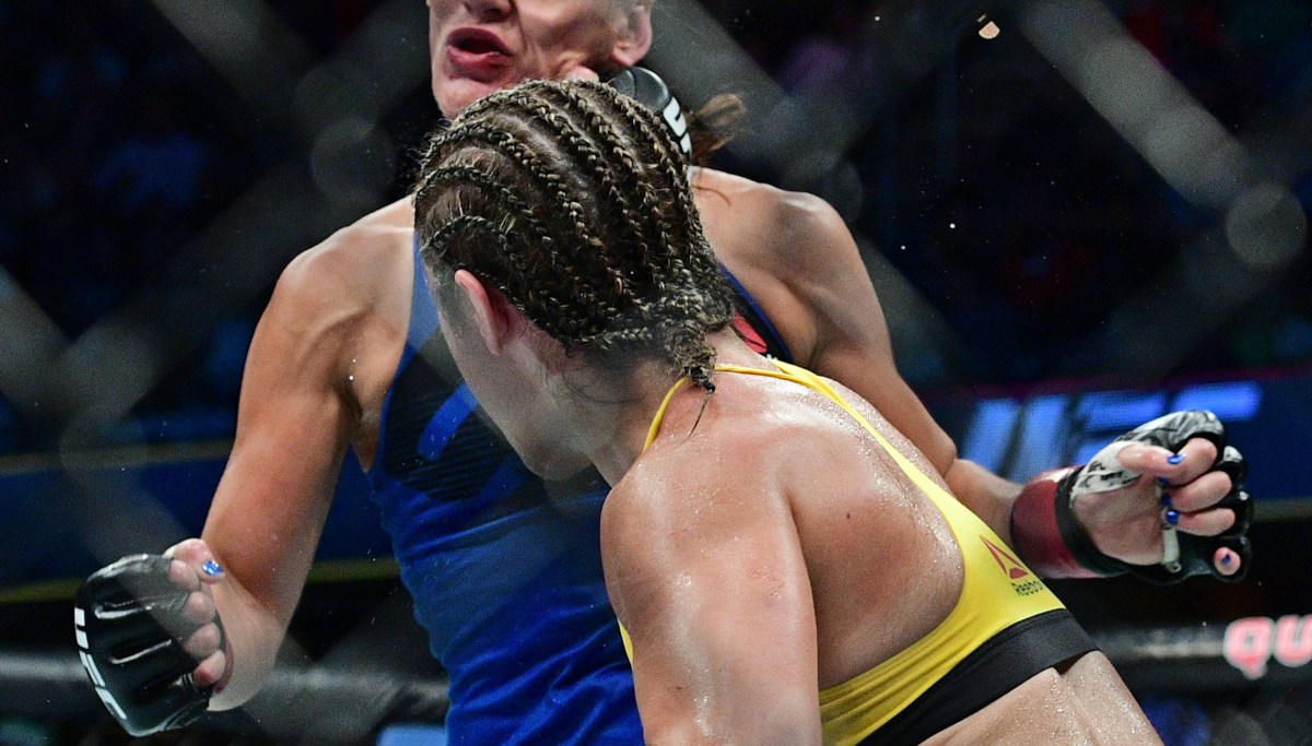Transgender MMA fighter chokes out female competitor in debut match