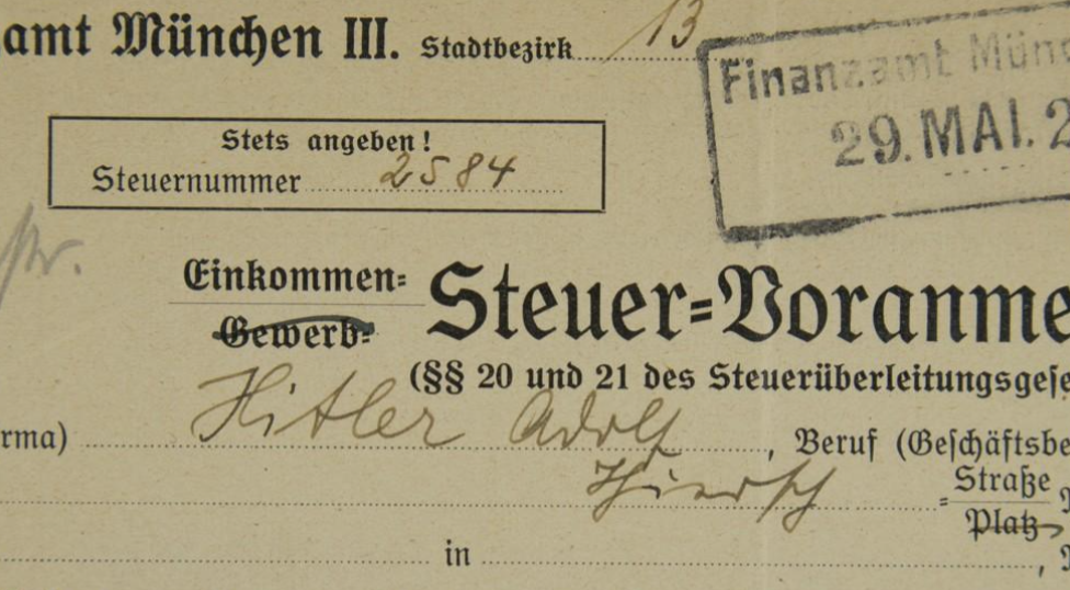 Hitler’s tax bill revealed: Mein Kampf debut was a flop - Washington ...