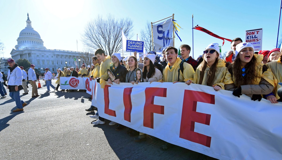 Why aren't more pro-life Republicans speaking at the National March for ...