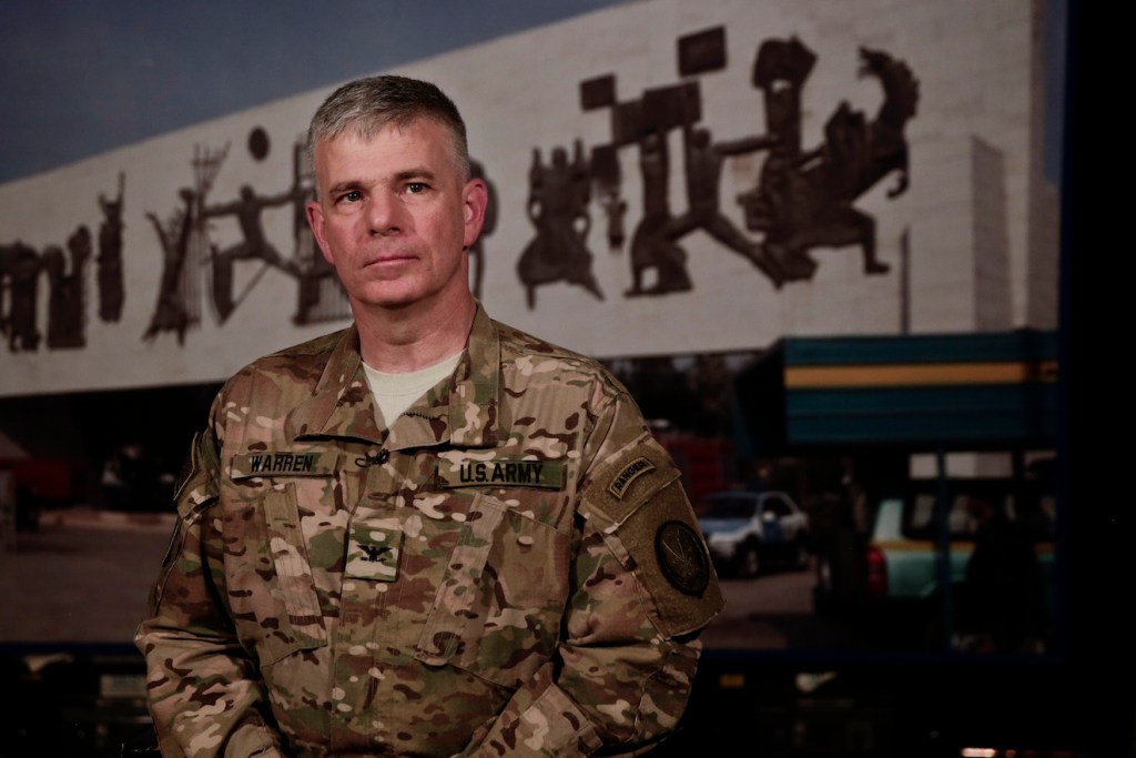 Pentagon to name retiring Army Col. Steve Warren to Public Affairs team