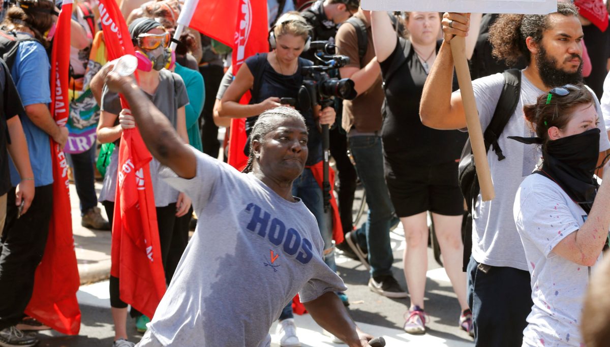 Va. Democrat campaigns on Charlottesville clash, only one 'side' to blame