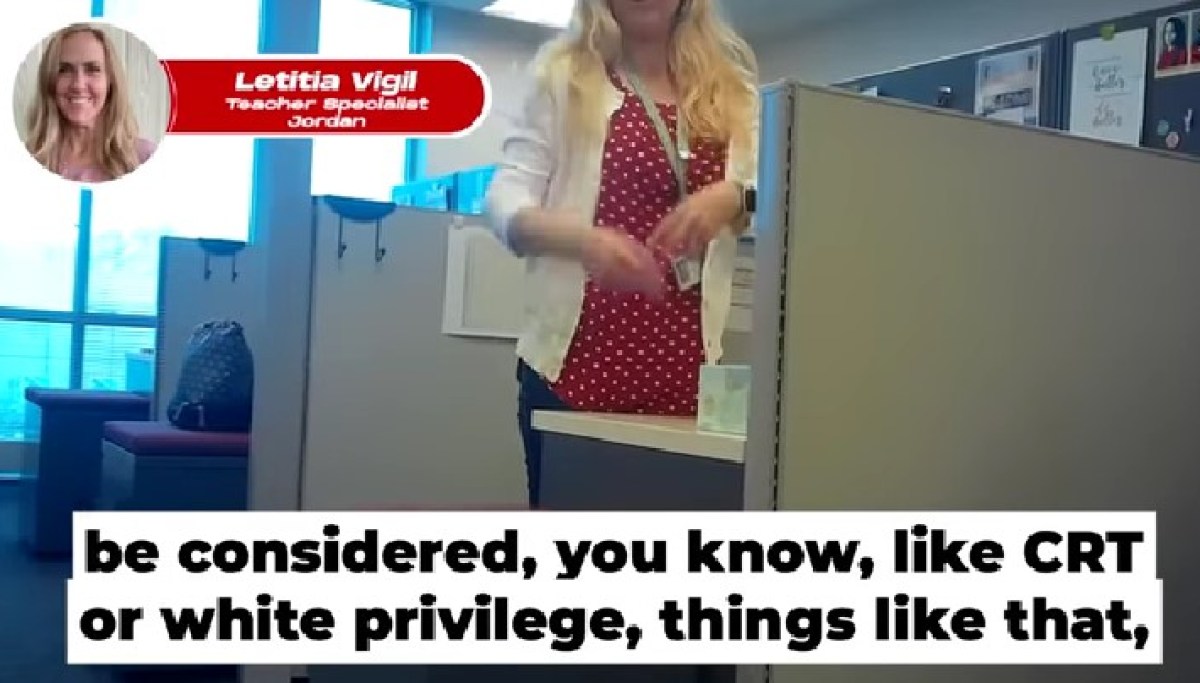 Utah school officials caught in video pushing woke curriculum