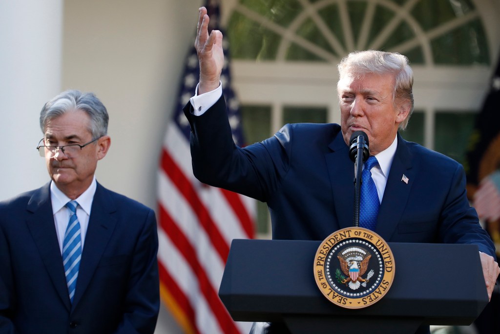 Trump says he'll replace Fed Chairman Powell and accuses him of aiding Democrats