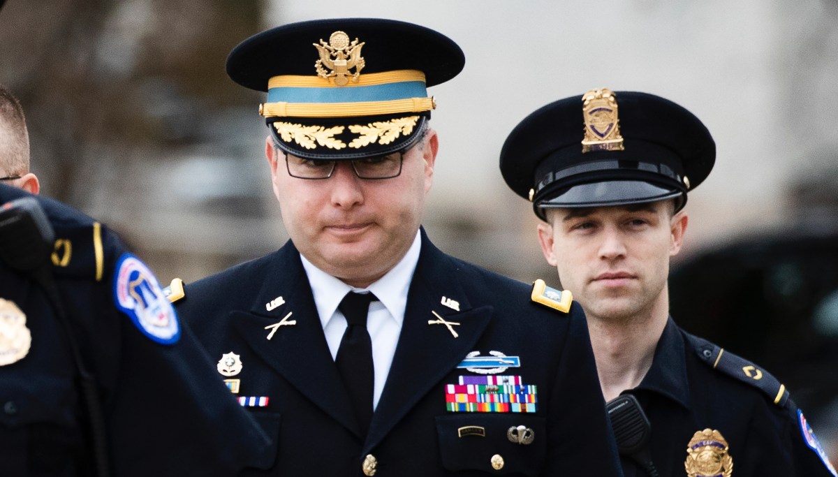 Trump allies charge Lt. Col. Vindman is disrespecting chain of command ...