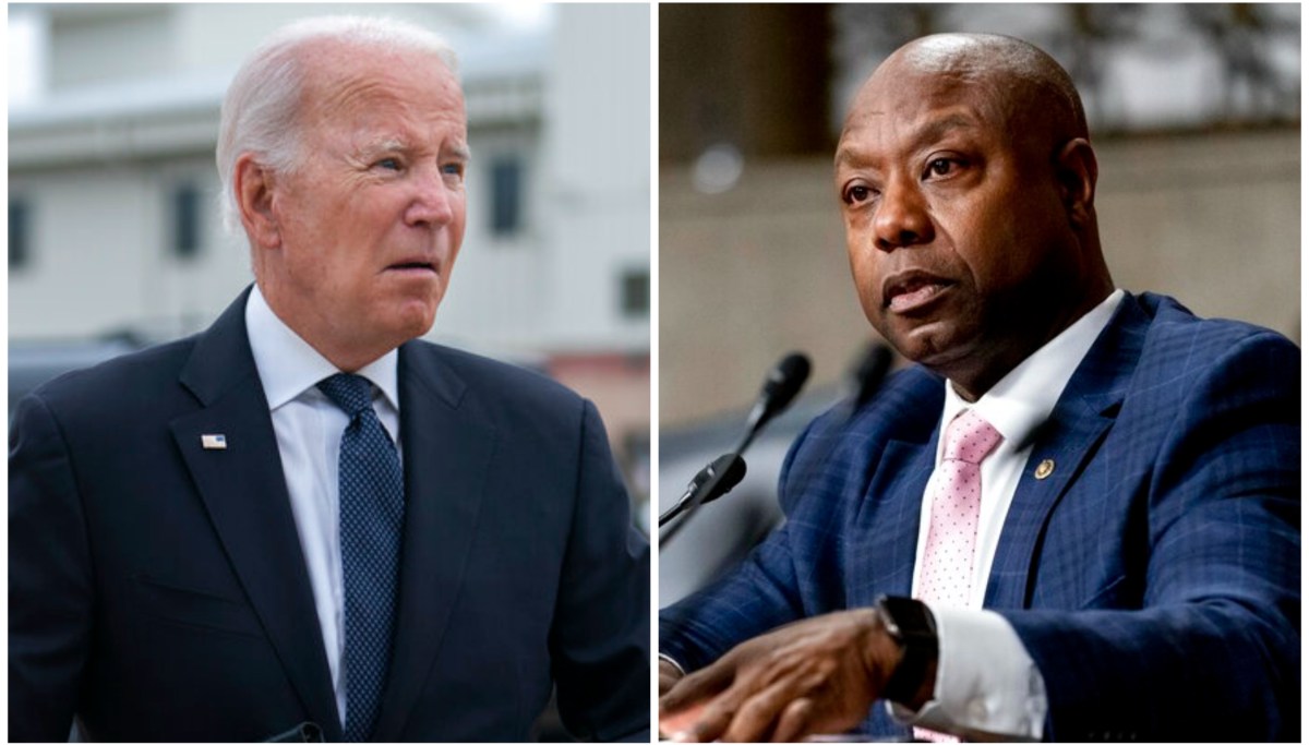 Tim Scott slams Biden's 'polarizing' MAGA speech, says he failed to ...