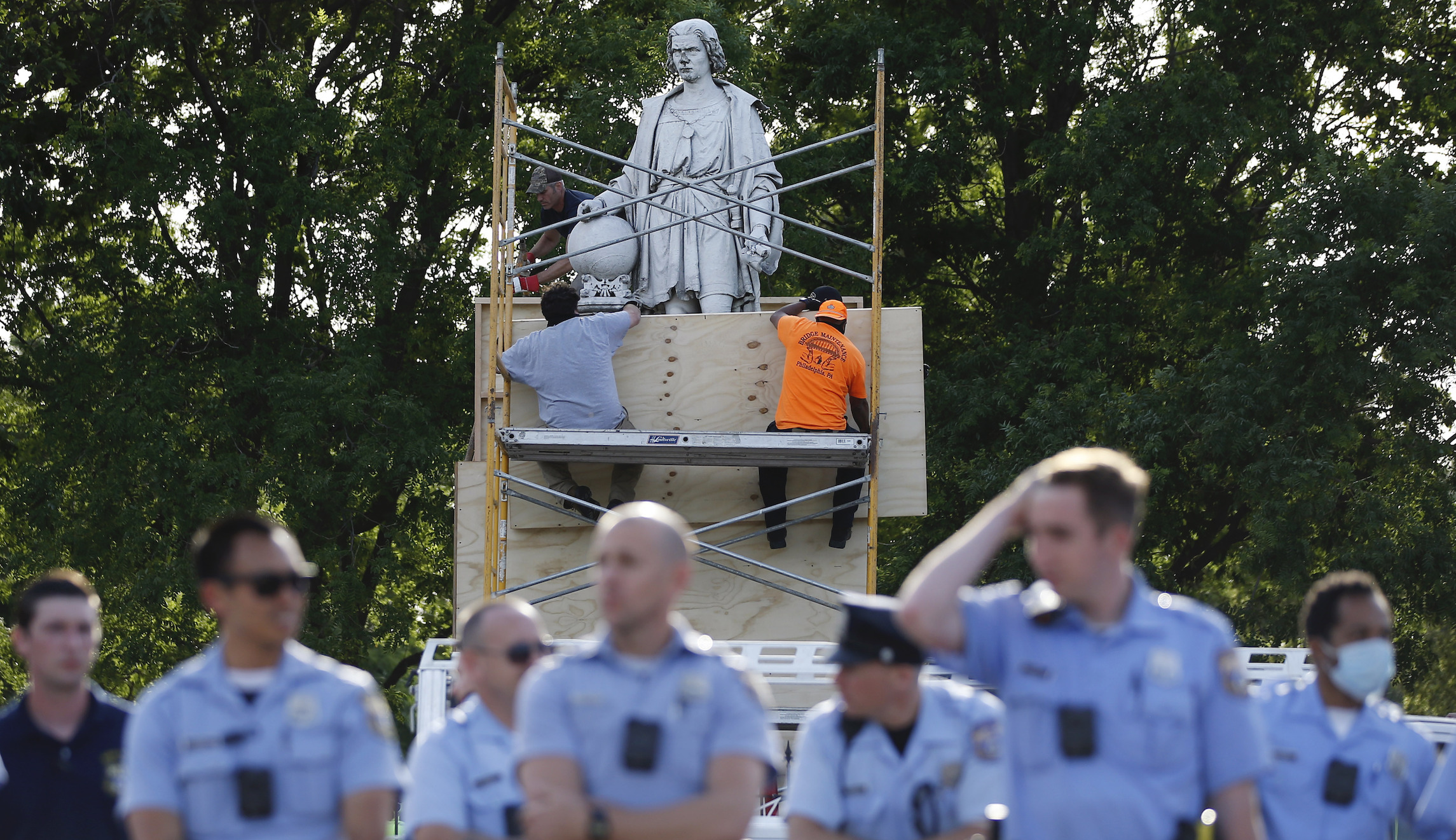 Judge rules against Christopher Columbus statue removal in South Philadelphia - Washington Examiner