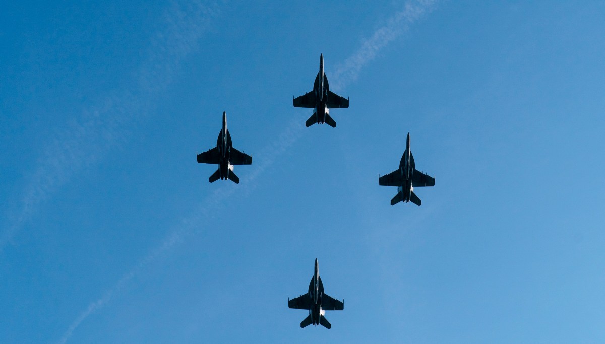 F-18 military jet crashes in vicinity of Marine base near San Diego