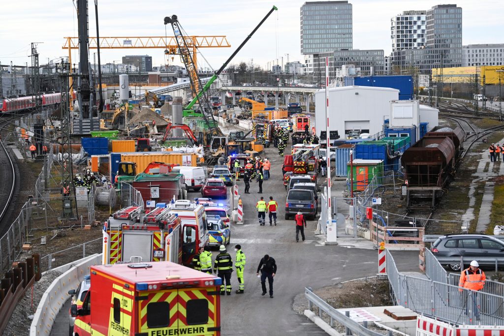 Four injured in WWII bomb explosion at construction site in Munich