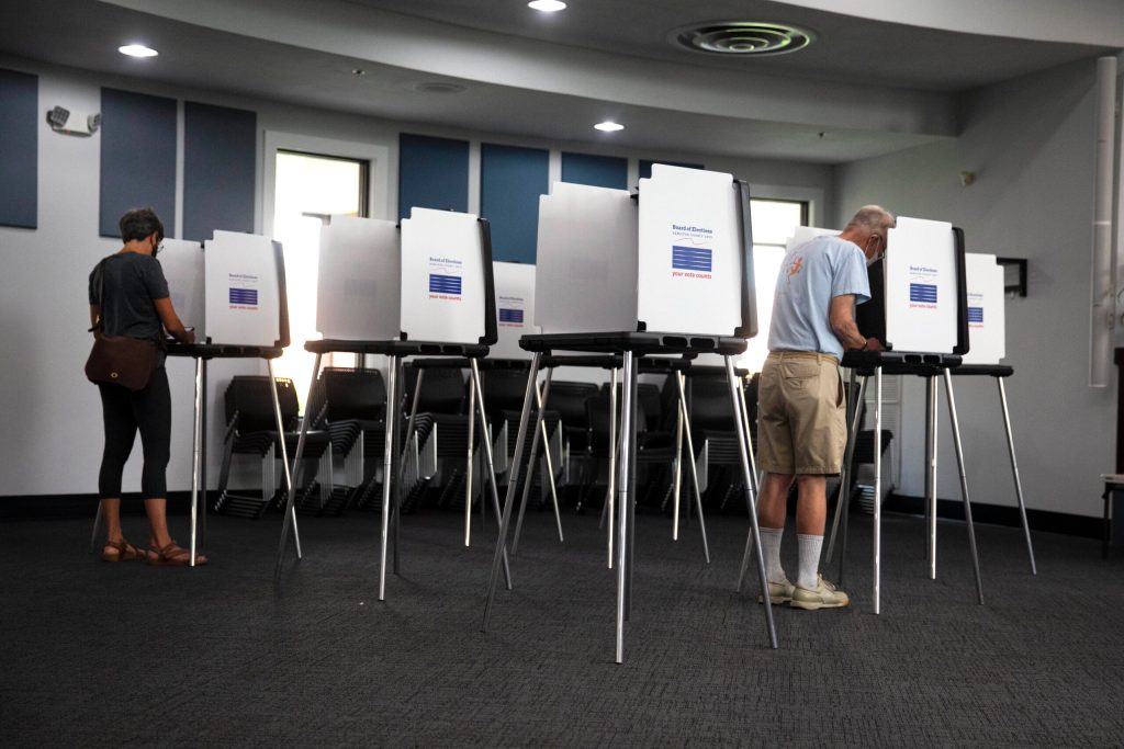 Election deniers repeatedly visited office at center of hacked ...