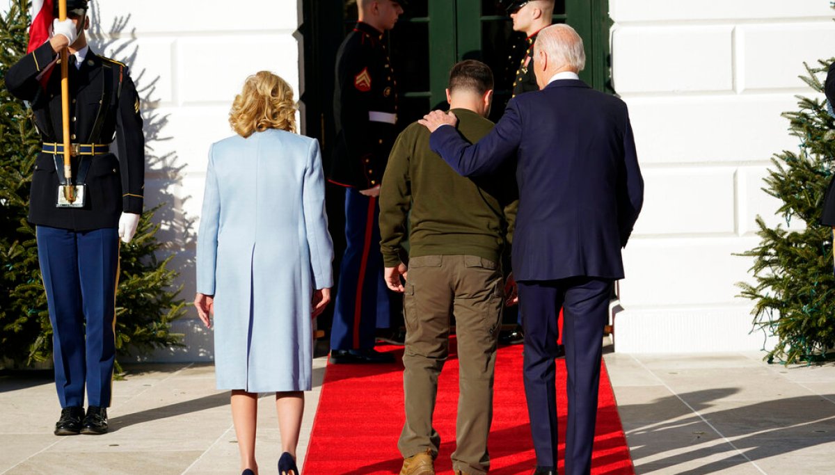 Biden Report Card: Gets his $1.7 trillion and a Zelensky photo-op