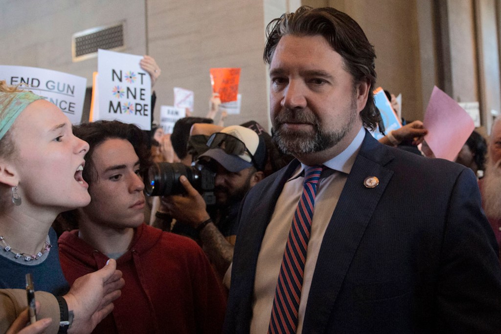 Nashville shooting: Hundreds protest at Tennessee State Capitol after ...