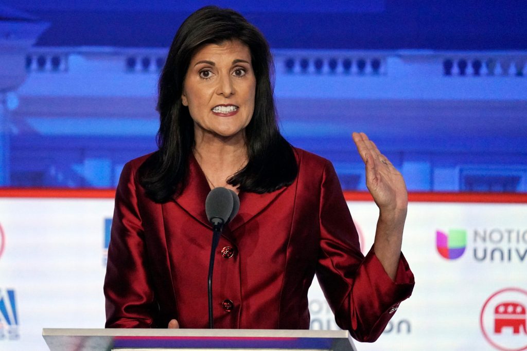 Trump campaign connects Nikki Haley to Hillary Clinton in post-debate ...