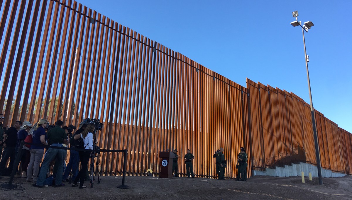 DHS unveils Trump's first completed border wall project: 'Walls work'