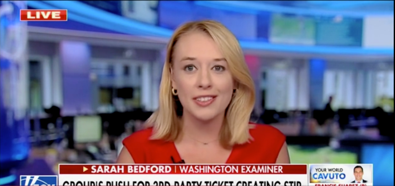 Sarah Bedford predicts third-party candidate could ‘siphon off’ GOP ...