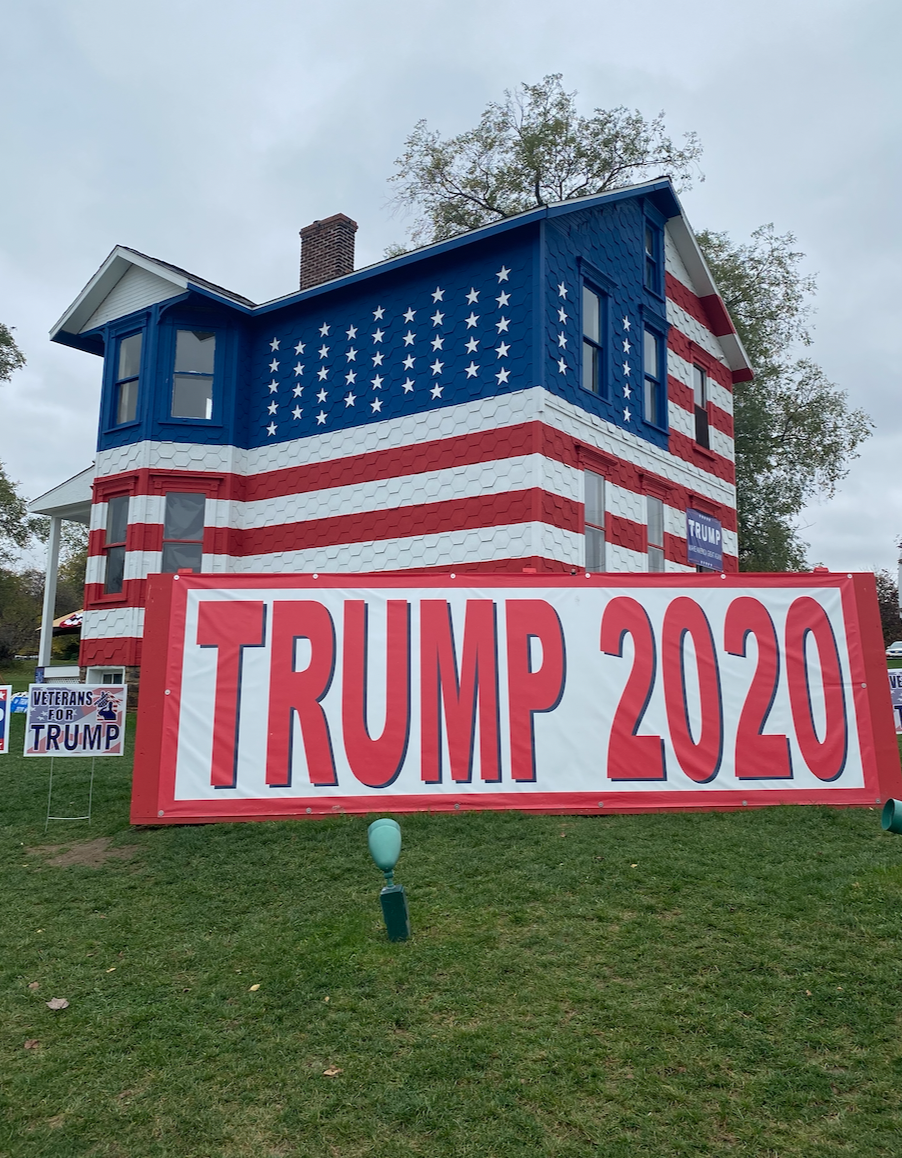 Trump House: Pennsylvania woman gives Trump fans sense of belonging and ...