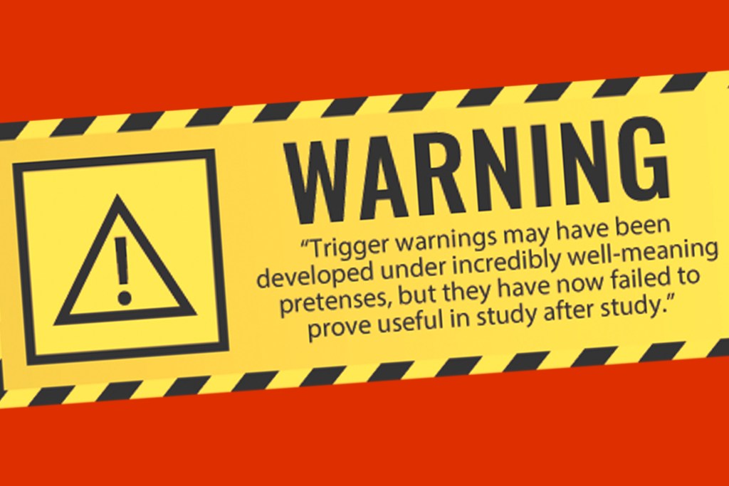 Trigger warning: Mixed messages ahead