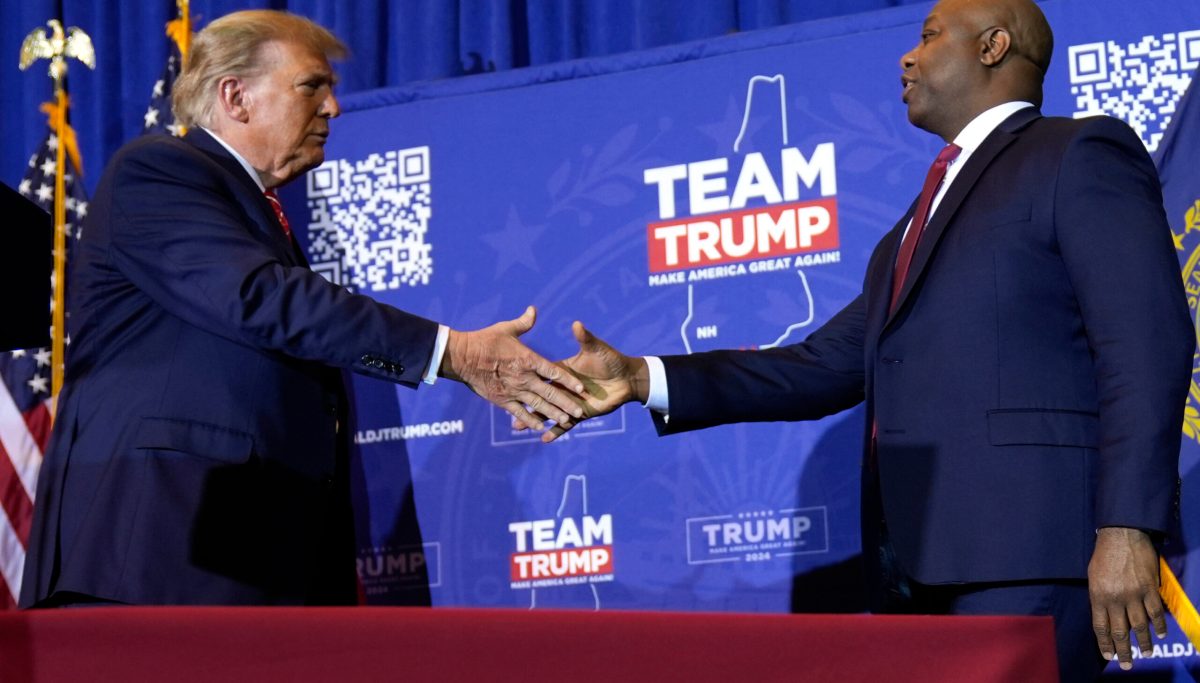 Sen. Tim Scott dodges questions about Trump considering him for vice ...