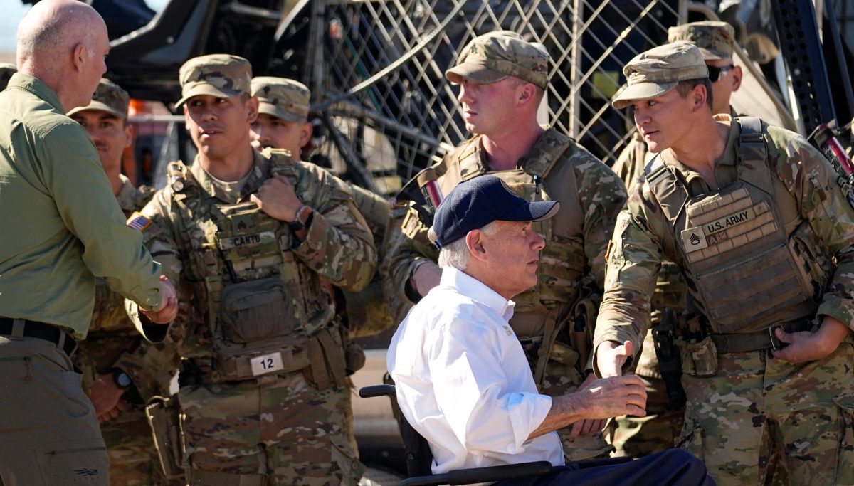 Greg Abbott to build military base in Eagle Pass