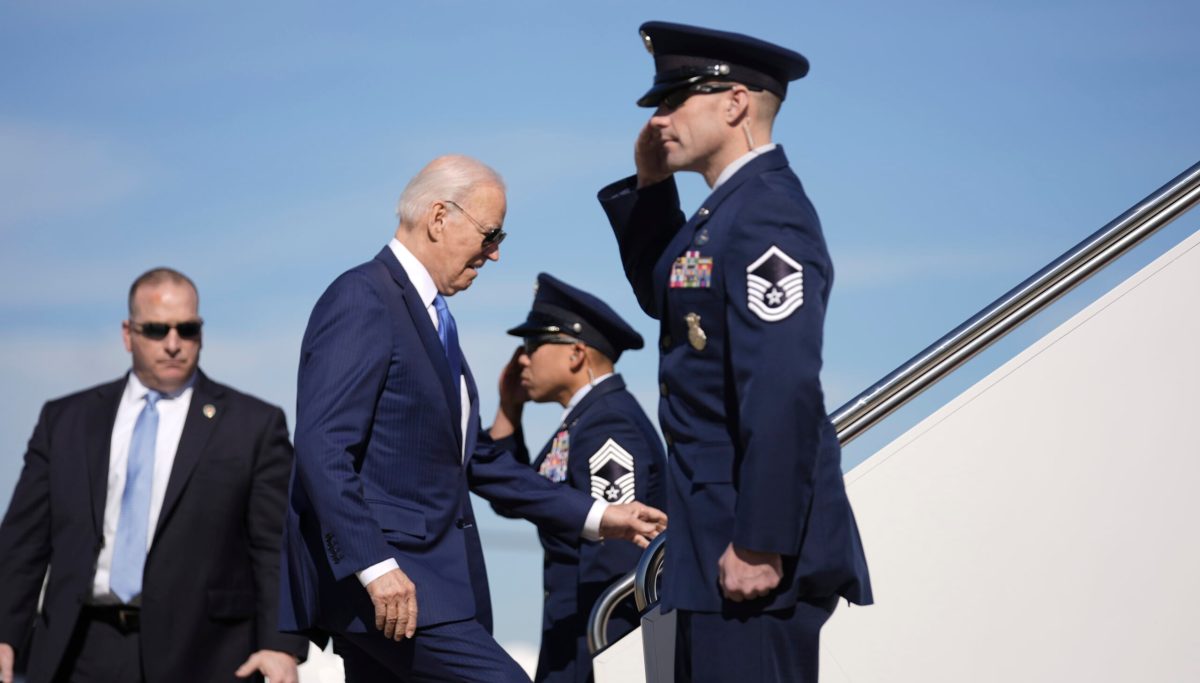 Biden's precautions boarding Air Force One raise questions