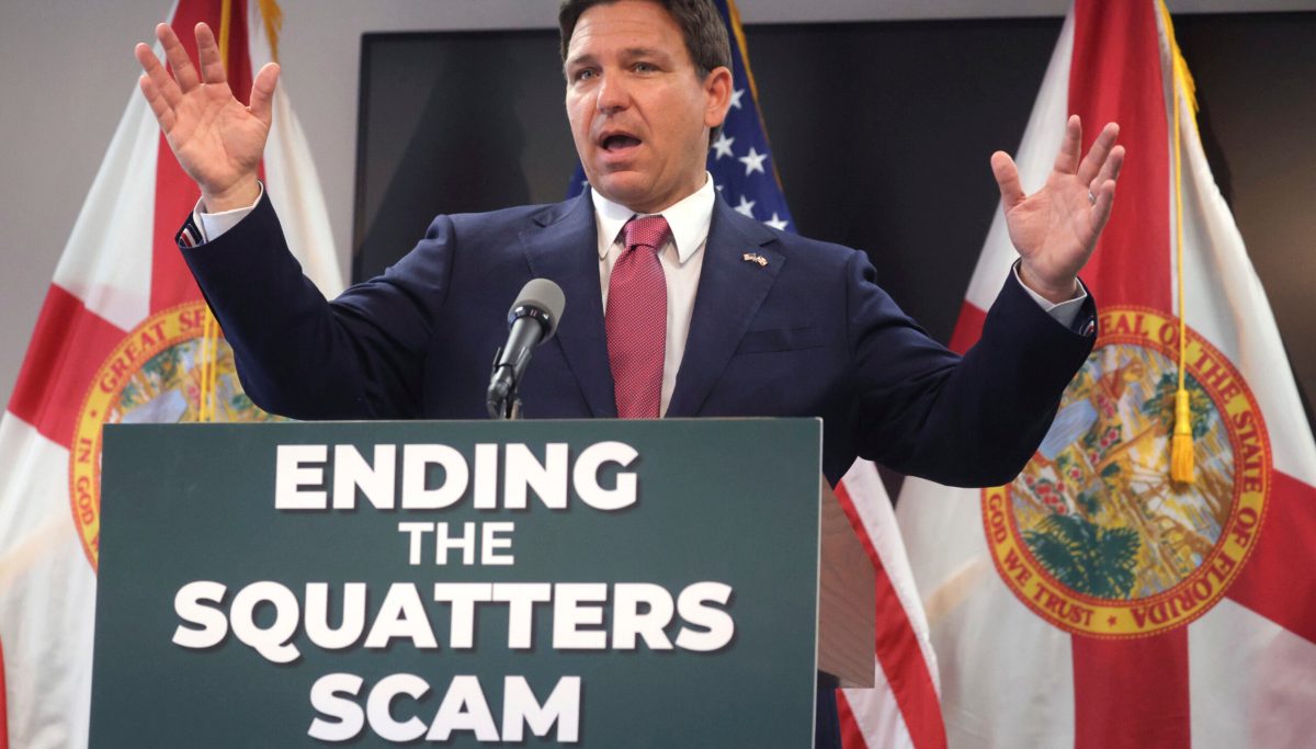 DeSantis ends 'squatter scam' in Florida with new law