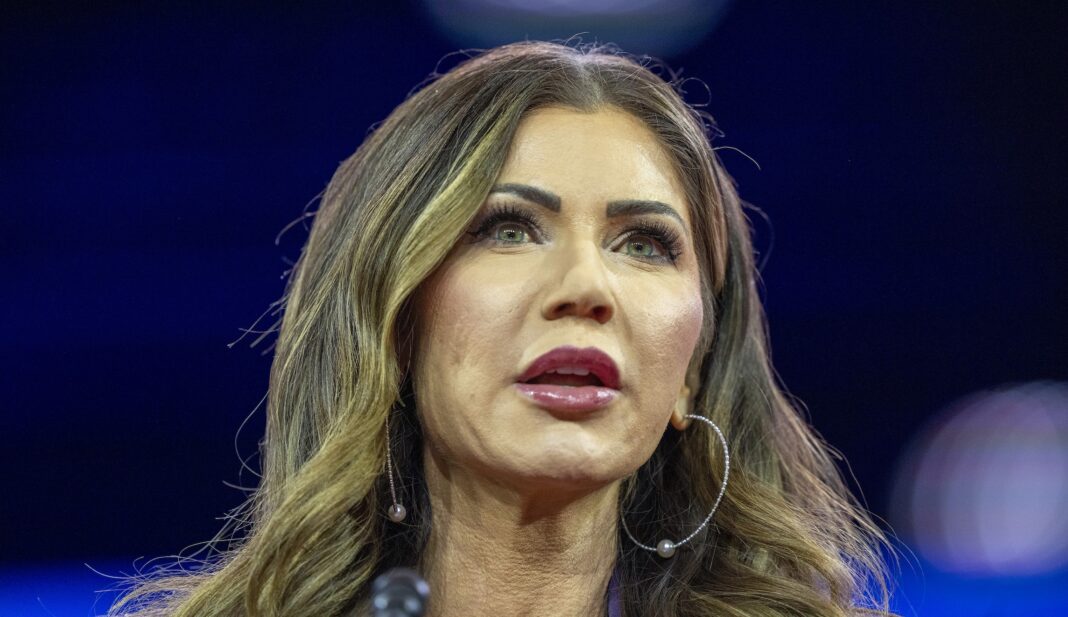 Kristi Noem and nine GOP governors tell Supreme Court to uphold ban on ...