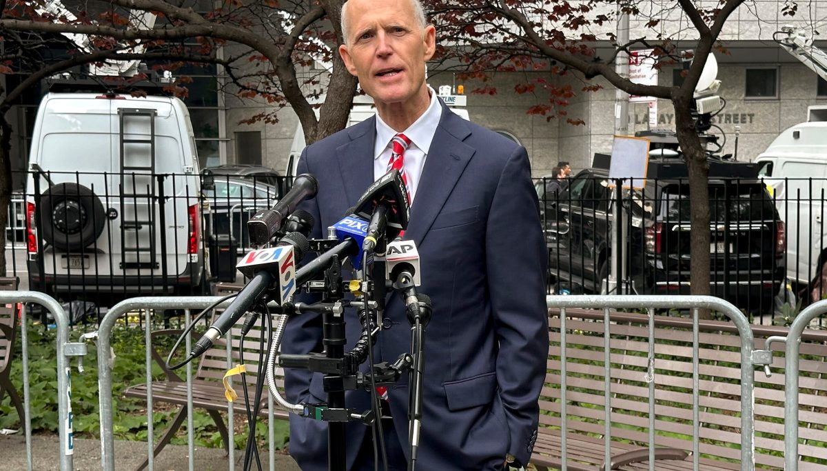 Rick Scott claims everyone involved in Trump's trials is 'part of the ...