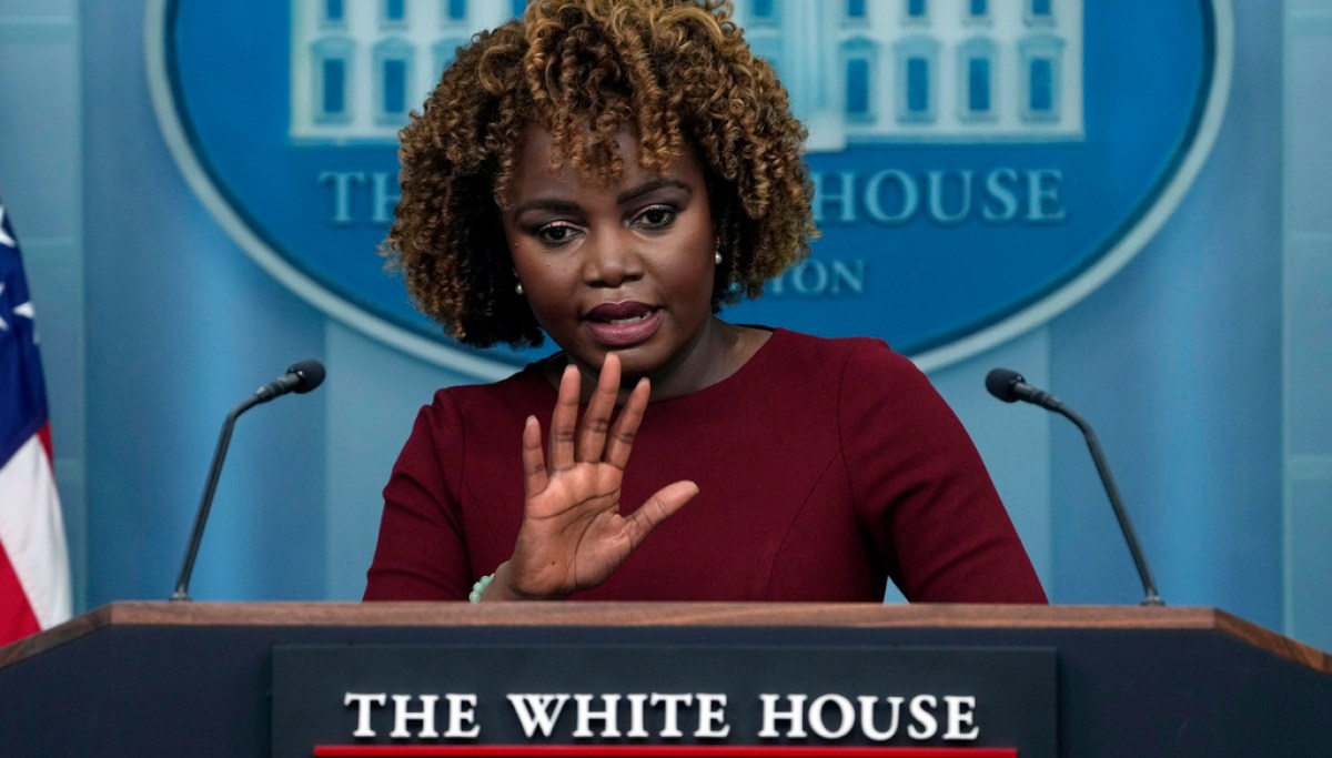 Reporter passes out during White House press briefing