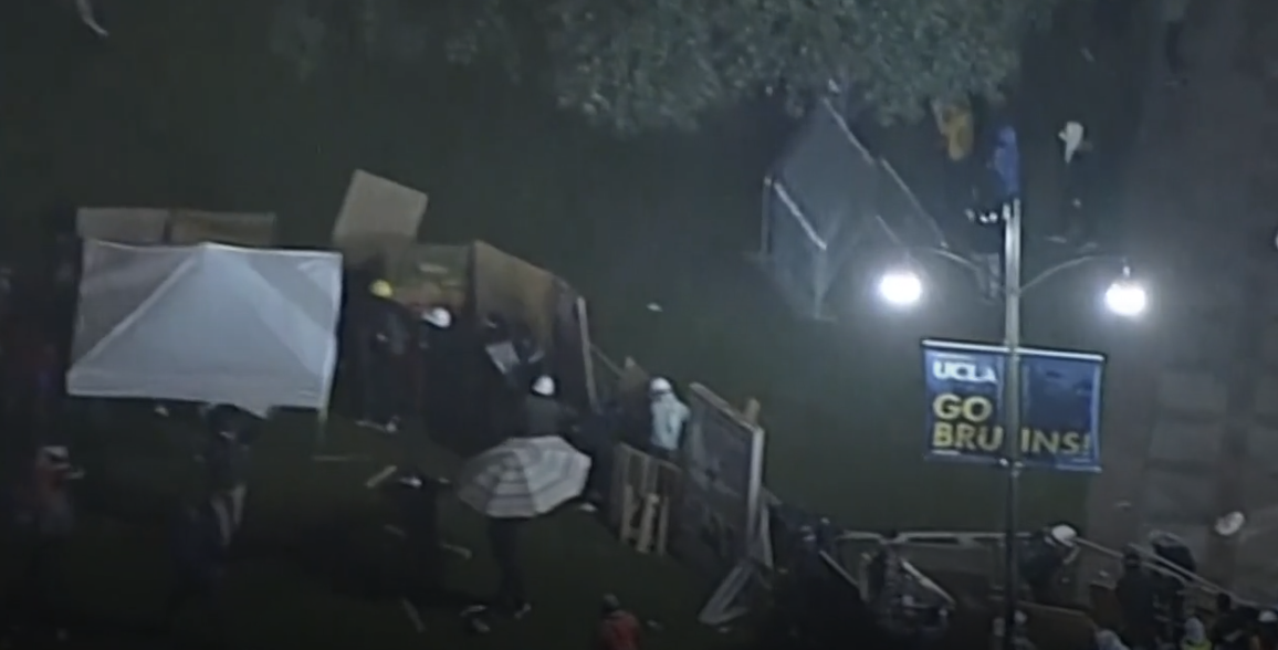Violence erupts between protester groups overnight at UCLA - Washington ...