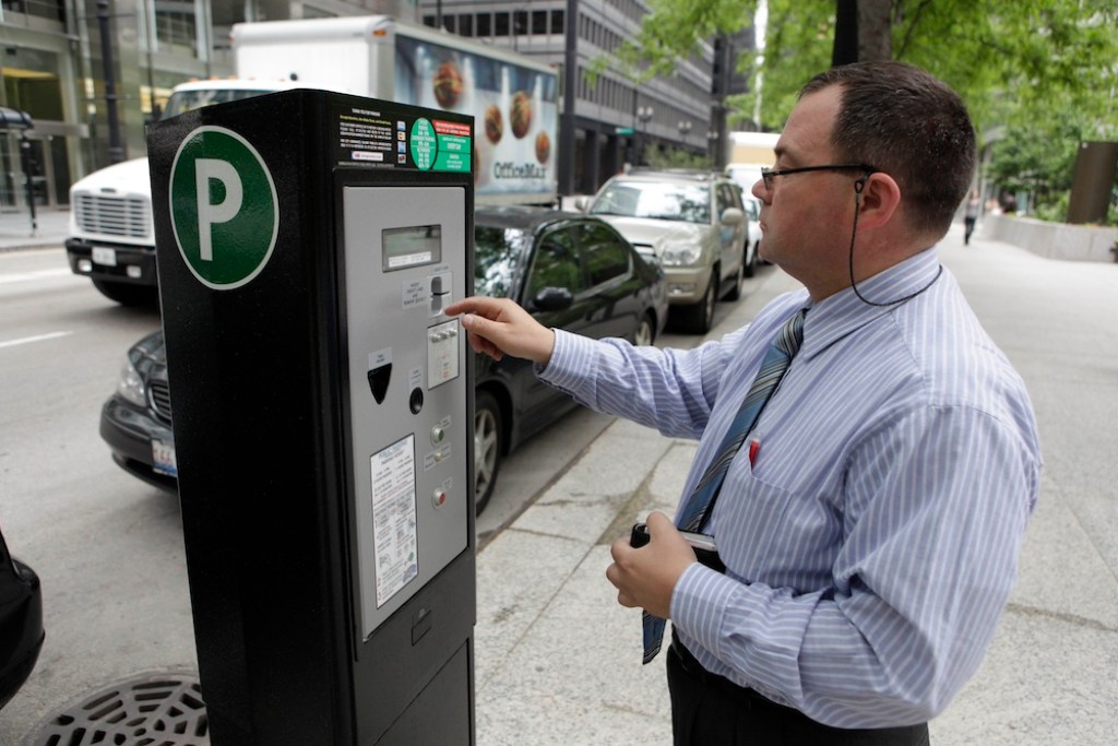 Why are Chicago's parking meters owned in part by foreign investors?