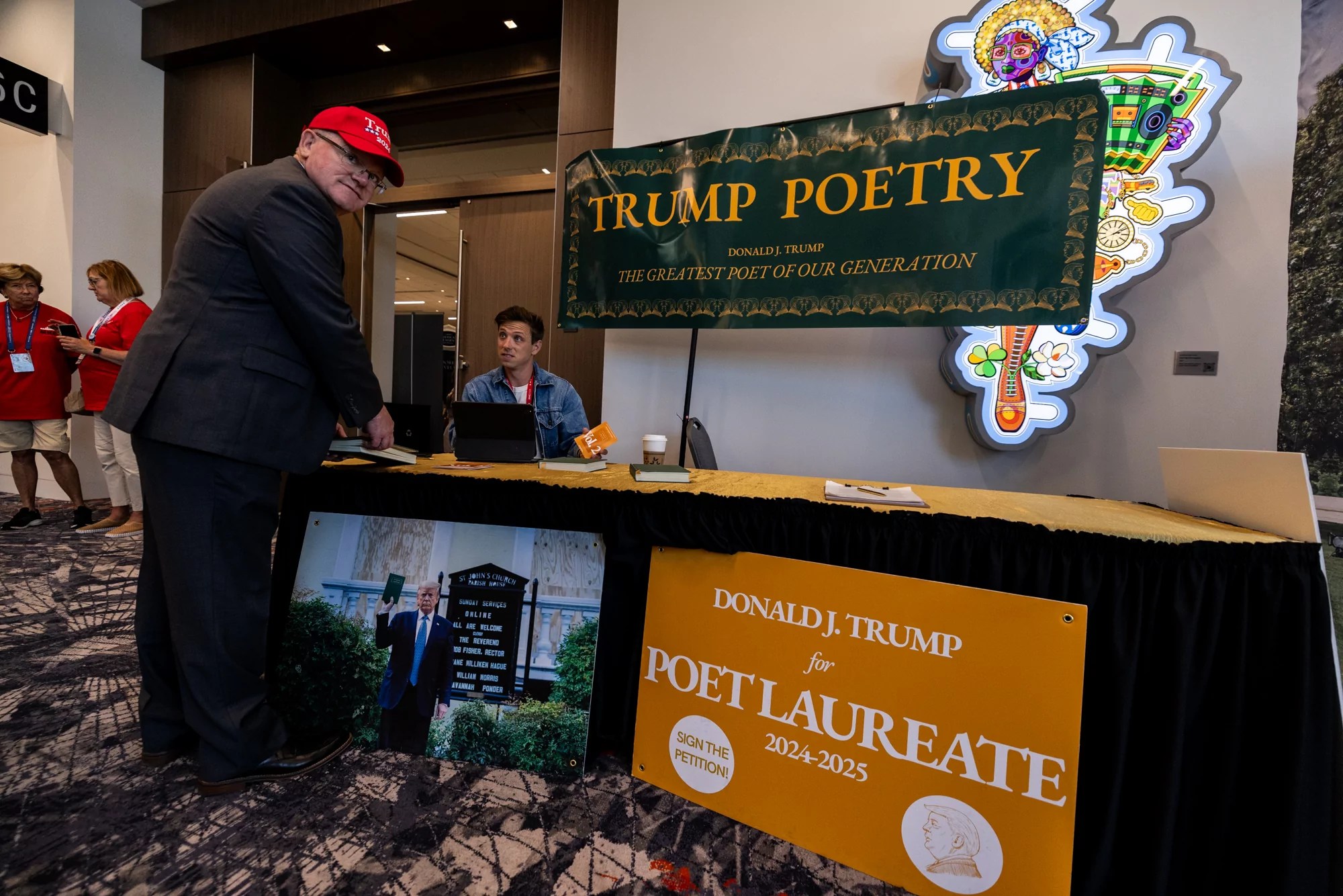 Collection of Trump poems sold at RNC: 'An actual poetic genius ...