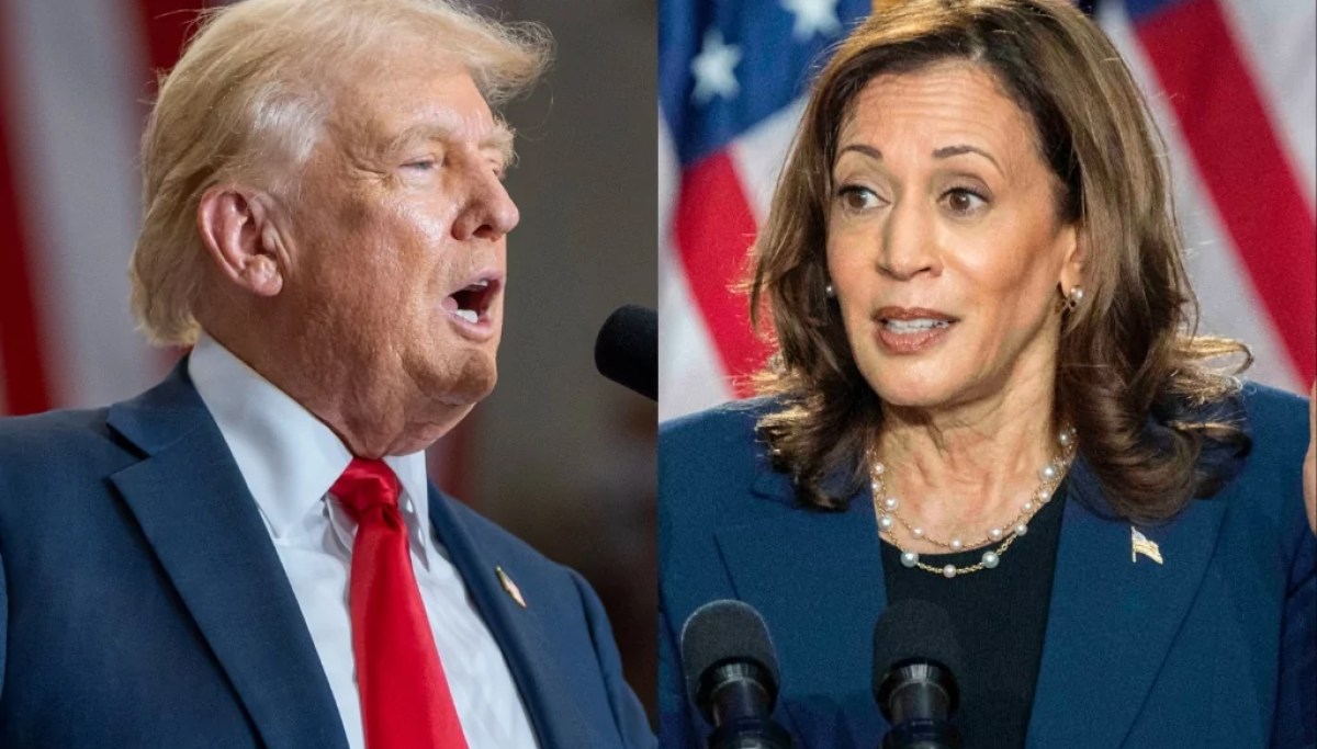 Trump knocks Harris after crowd bolts from rally following Megan Thee ...