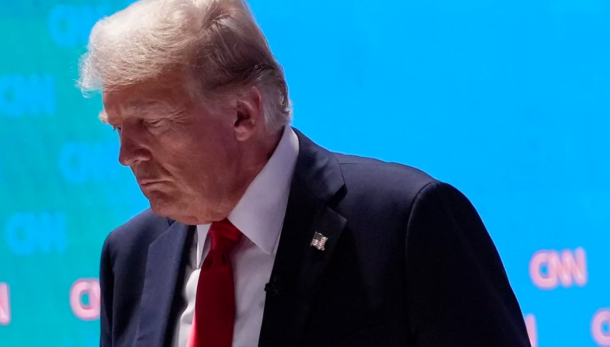 Trump's silence shows a new discipline