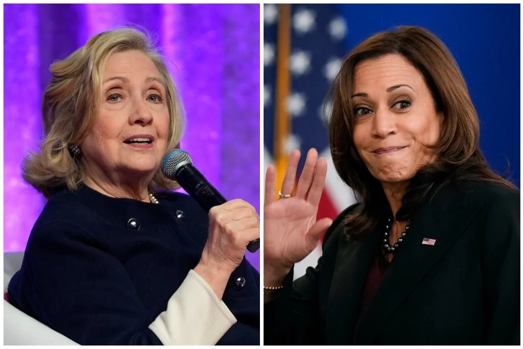 Kamala Harris and Hillary Clinton best suited to replace Biden against ...