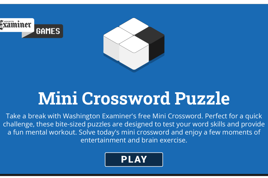 Mini Crossword Puzzle