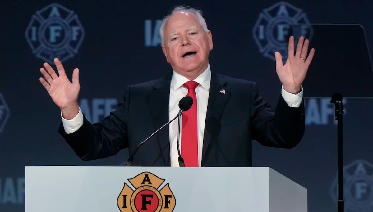 Tim Walz's political origin story does not add up