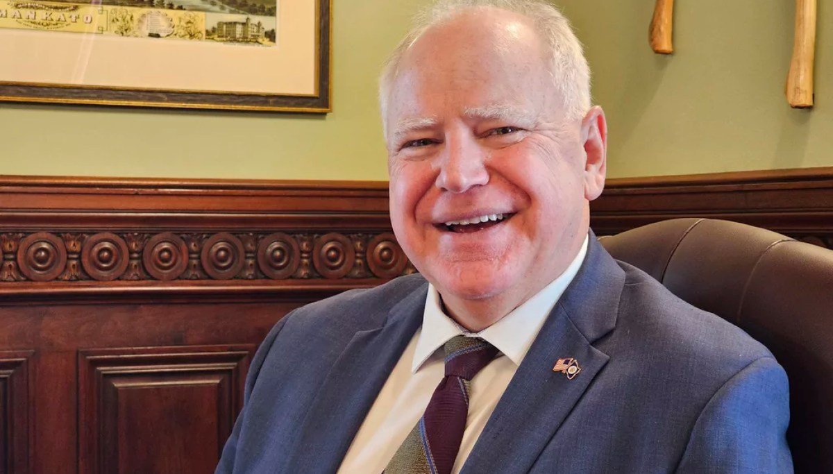 What is Tim Walz's party, the Democratic-Farmer-Labor Party?