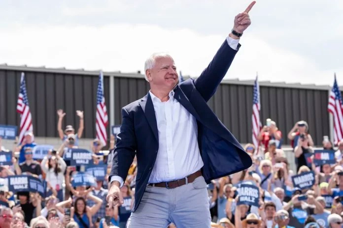 Walz gets emotional talking about IVF after cheers erupt of daughter's ...