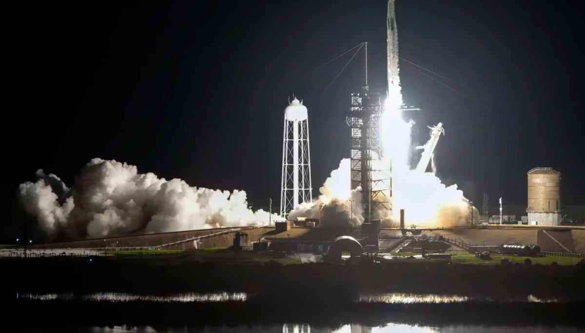 Billionaire returns to orbit for landmark spacewalk with SpaceX