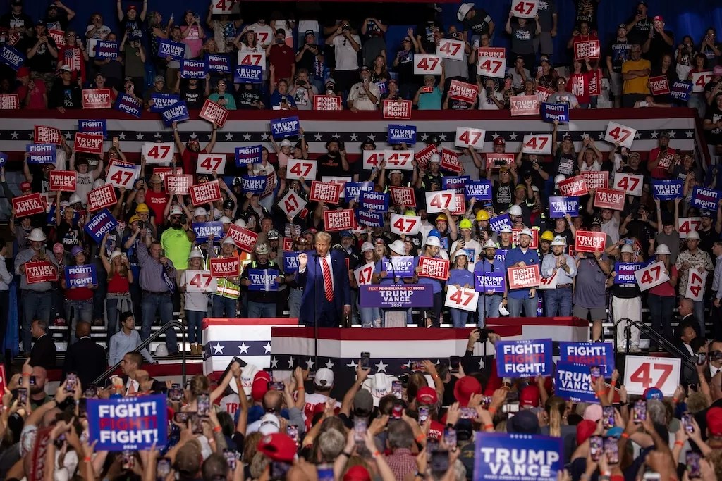 Harris campaign runs ad mocking Trump’s ‘obsession’ with crowd sizes ...