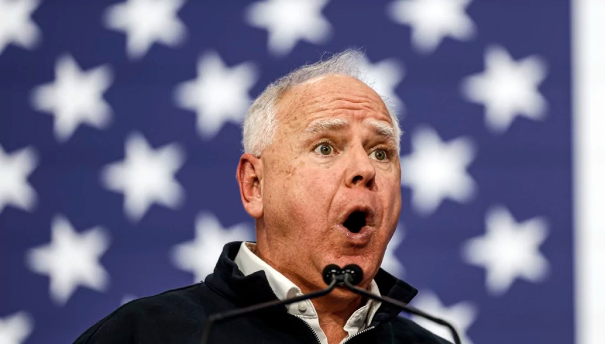 Tim Walz says Harris chose him for VP to ‘code talk to white guys’