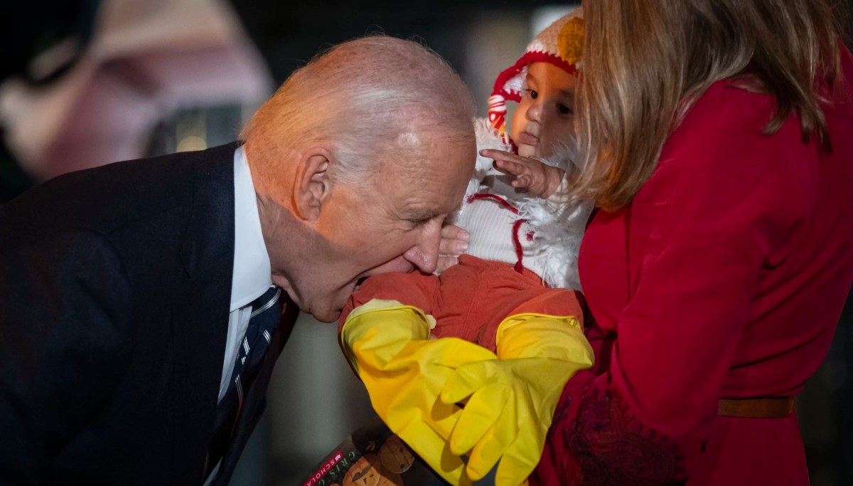 Biden slammed for taking a bite out of more than candy at White House ...