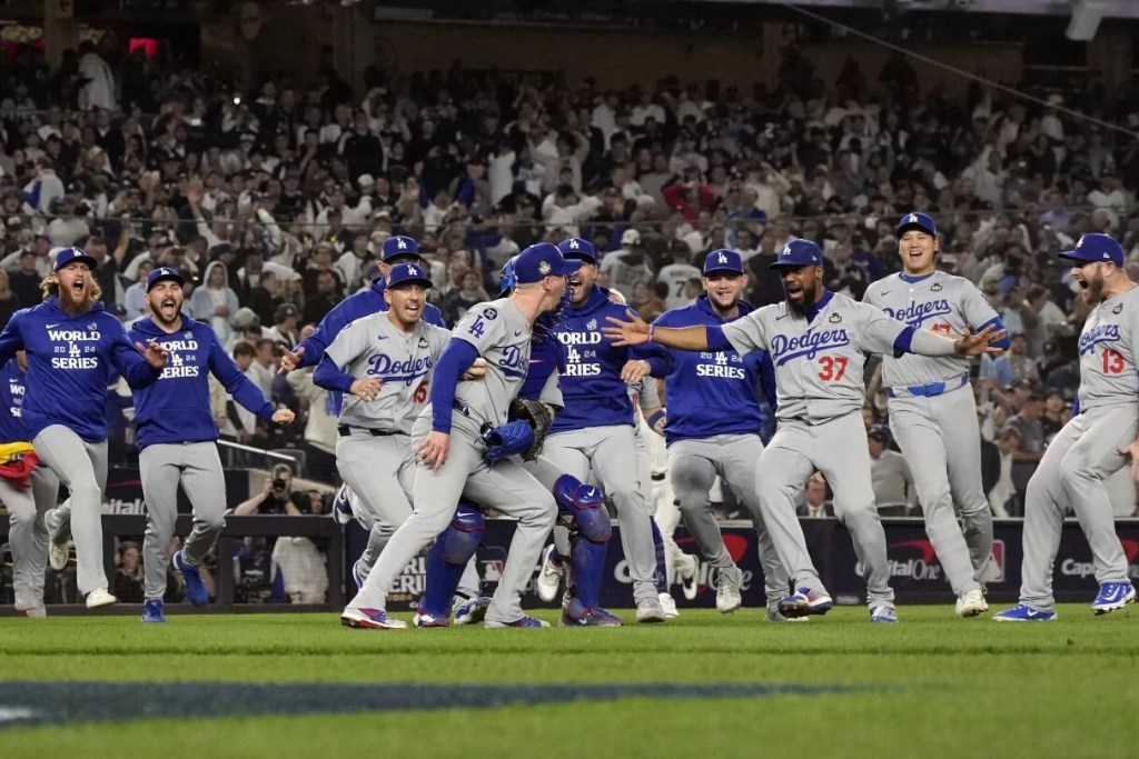 Los Angeles Dodgers win 2024 World Series